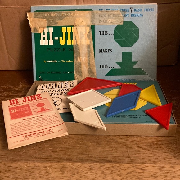 Games | 197 Hijinx Puzzle Game Red Blue Yellow White | Poshmark